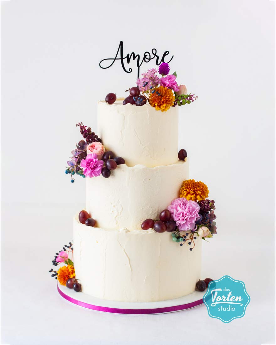 Cake Topper - personalisierte Tortenstecker aus Holz & Acryl