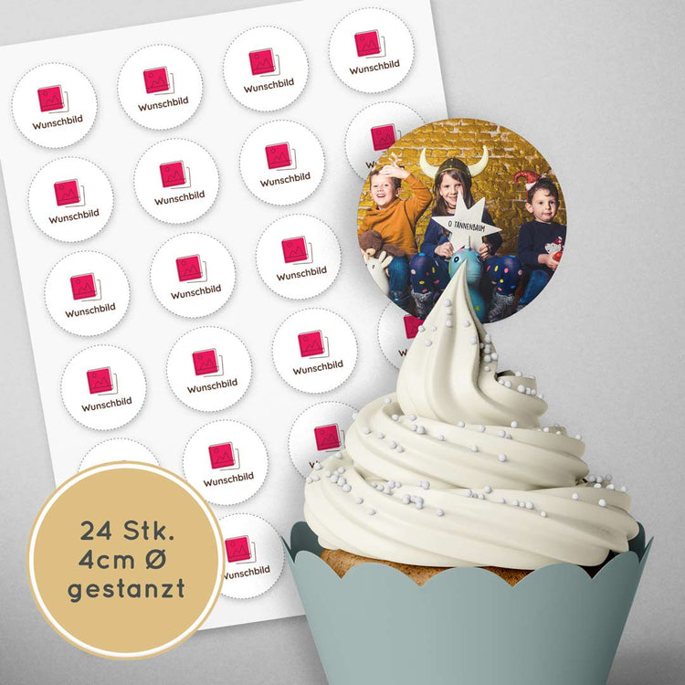 Muffinaufleger bestellen: Aufleger für Muffins, Cupcakes oder Kekse